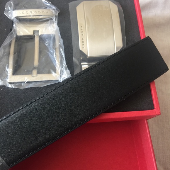 Hugo Boss | Accessories | Hugo Boss Men Reversible Leather Belt Gift ...